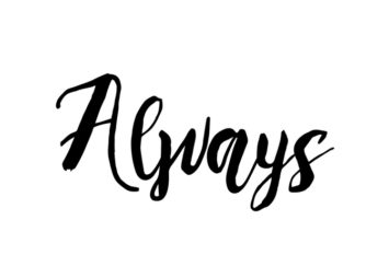 Forever & Always Signs – Cheers and Confetti Blog by Eventective