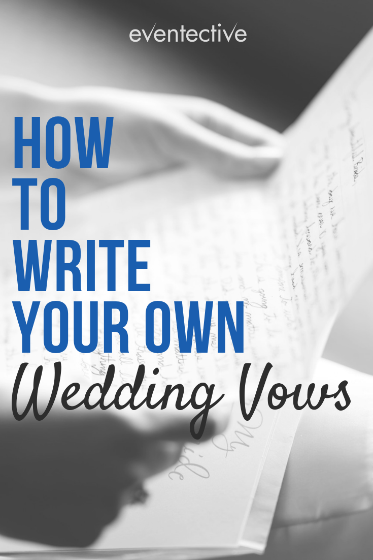 How to Write Your Own Wedding Vows – Cheers and Confetti Blog by ...