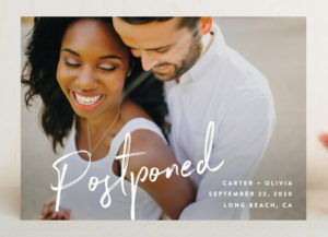 9 Change the Date Cards for Your Wedding – Cheers and Confetti Blog by ...