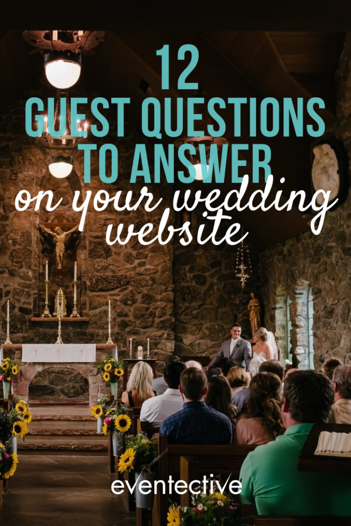 12 Guest Questions to Answer on Your Wedding Website - Cheers and ...